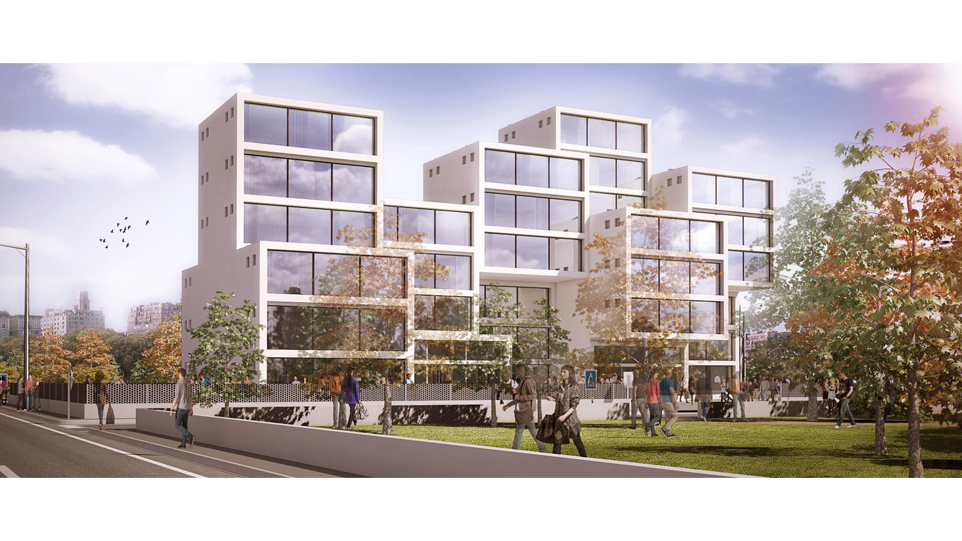 Cubic Building - Fairview Studio 3D